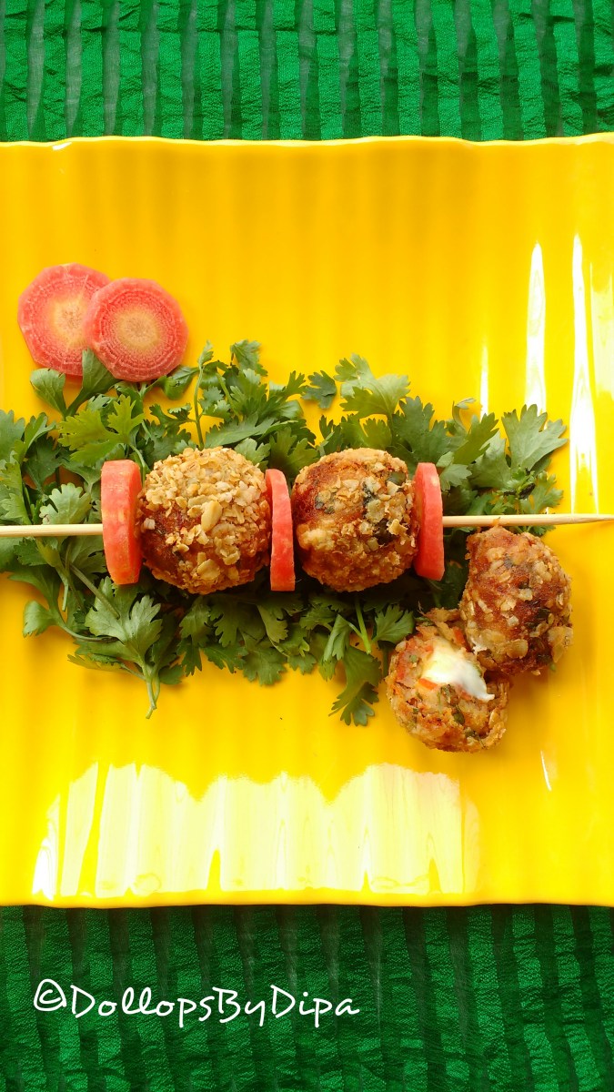 SWEET POTATO POPS – DOLLOPS BY DIPA