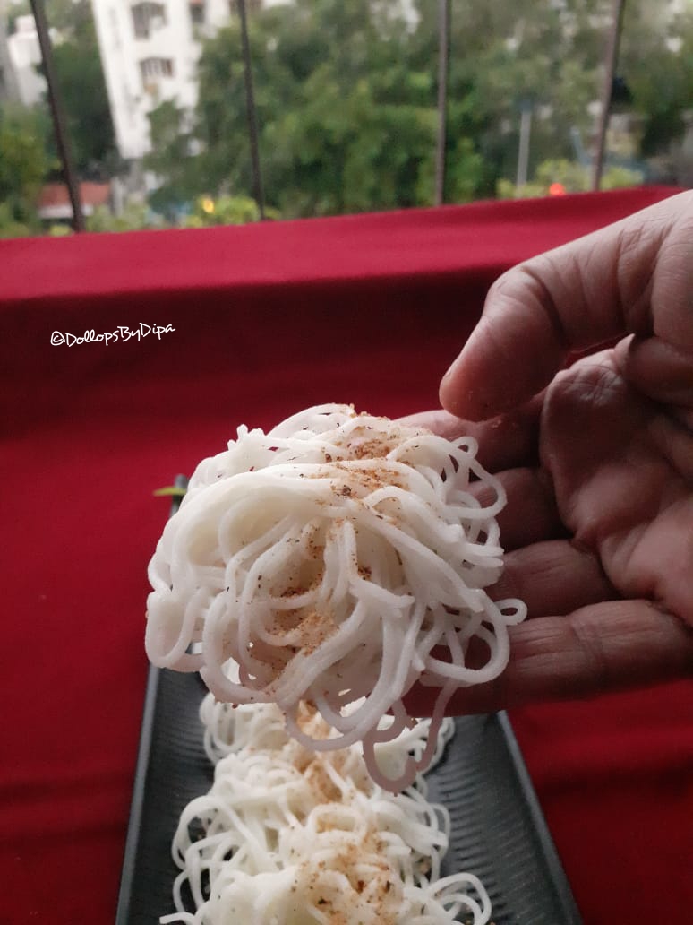 IDIYAPPAM ( STRING HOPPERS ) – DOLLOPS BY DIPA