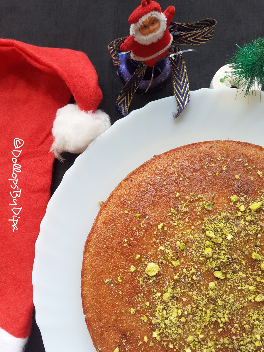 SEMOLINA CAKE – DOLLOPS BY DIPA