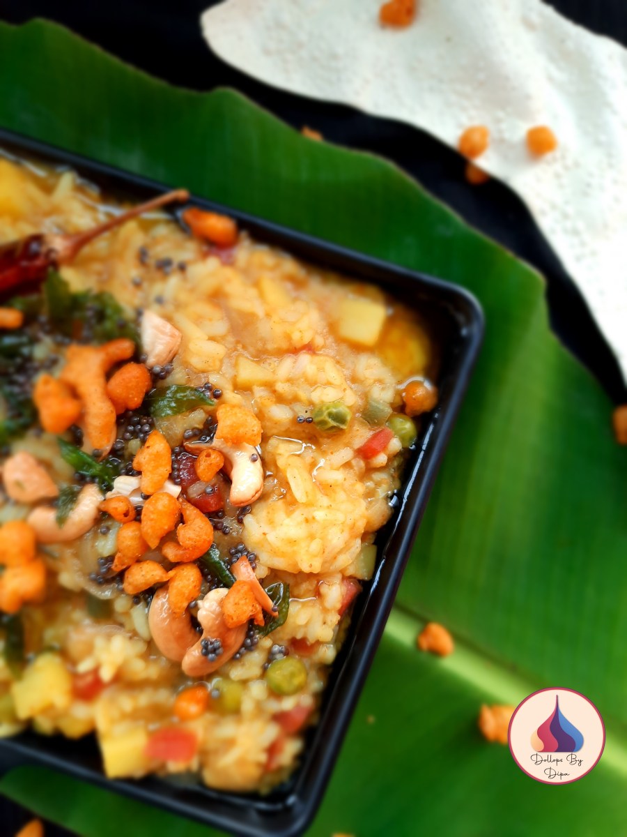 BISI BELE HULI AANA (BISI BELE BATH/BHATH) – DOLLOPS BY DIPA