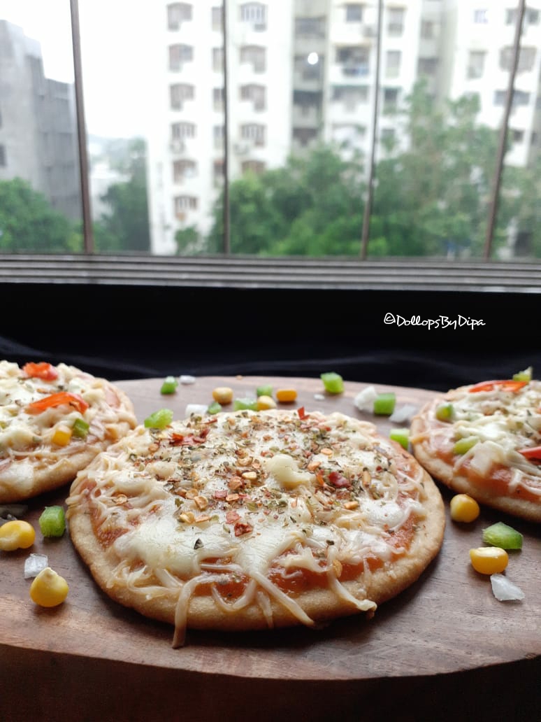 PIZZA (WHEAT BASE) – DOLLOPS BY DIPA