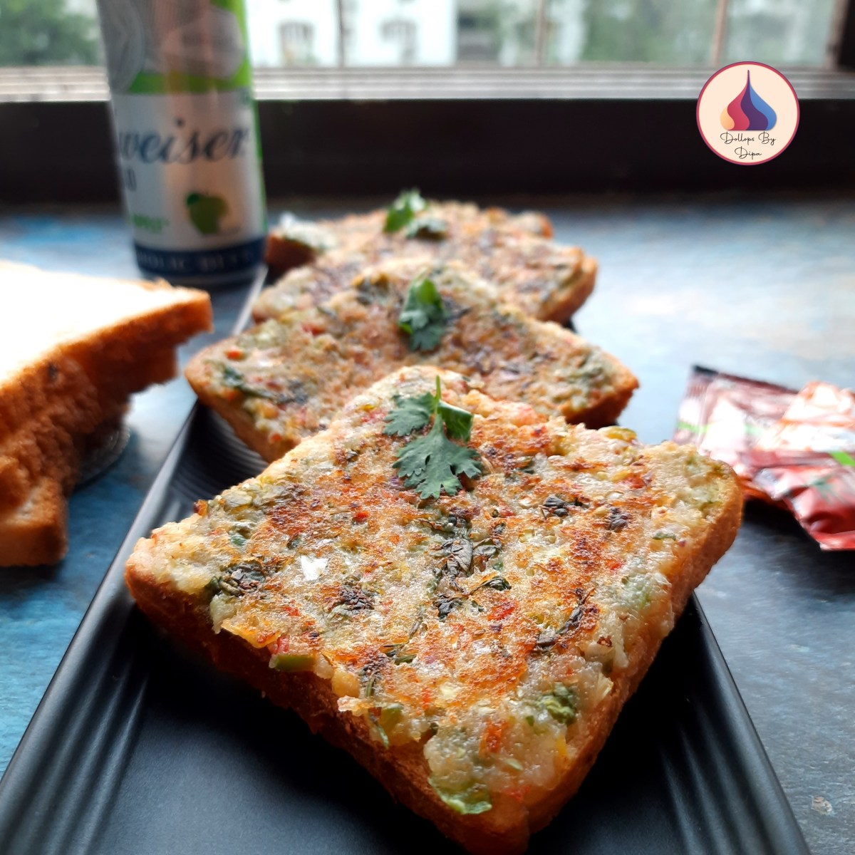 SUJI TOAST (RAVA TOAST) – DOLLOPS BY DIPA