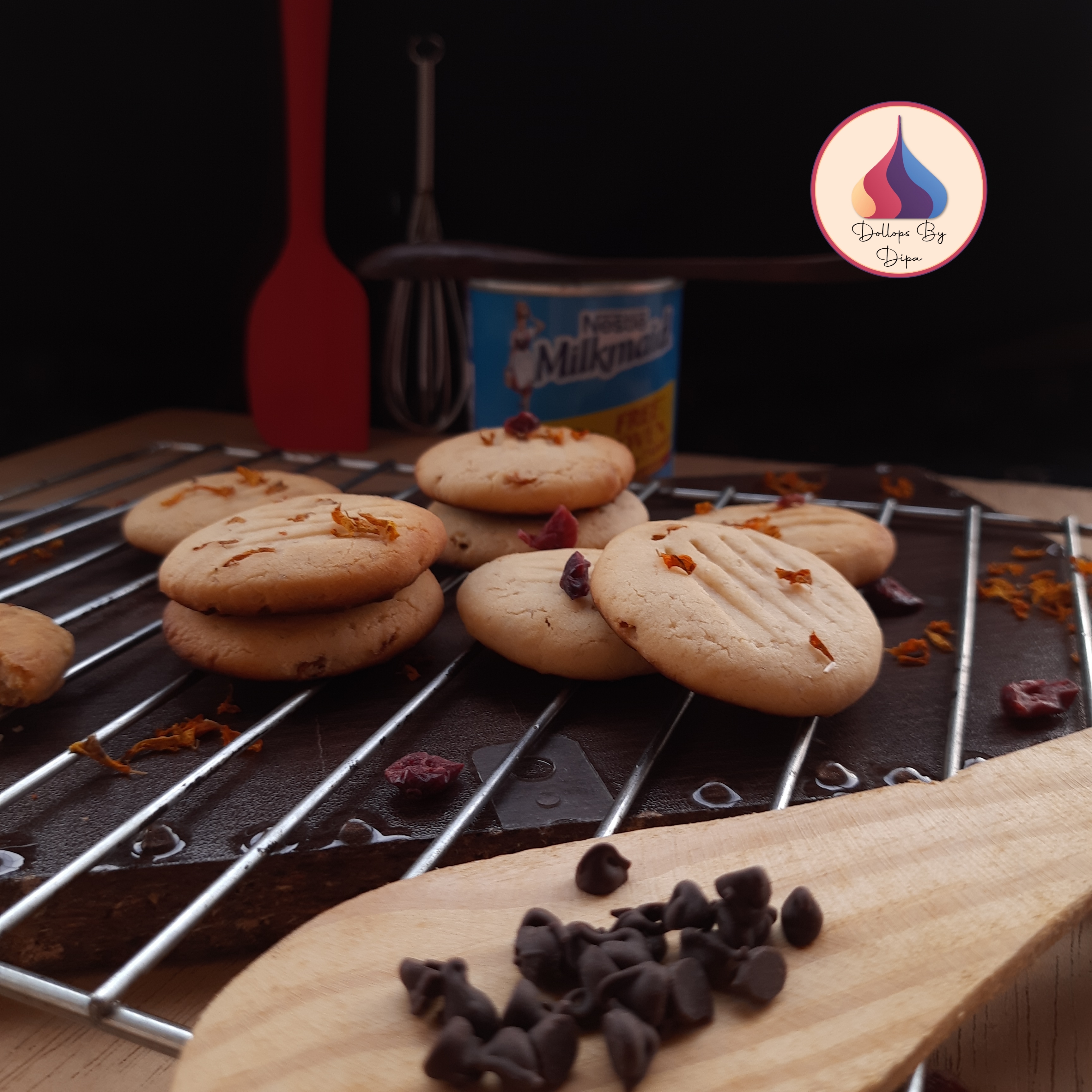 MARIGOLD COOKIES – DOLLOPS BY DIPA