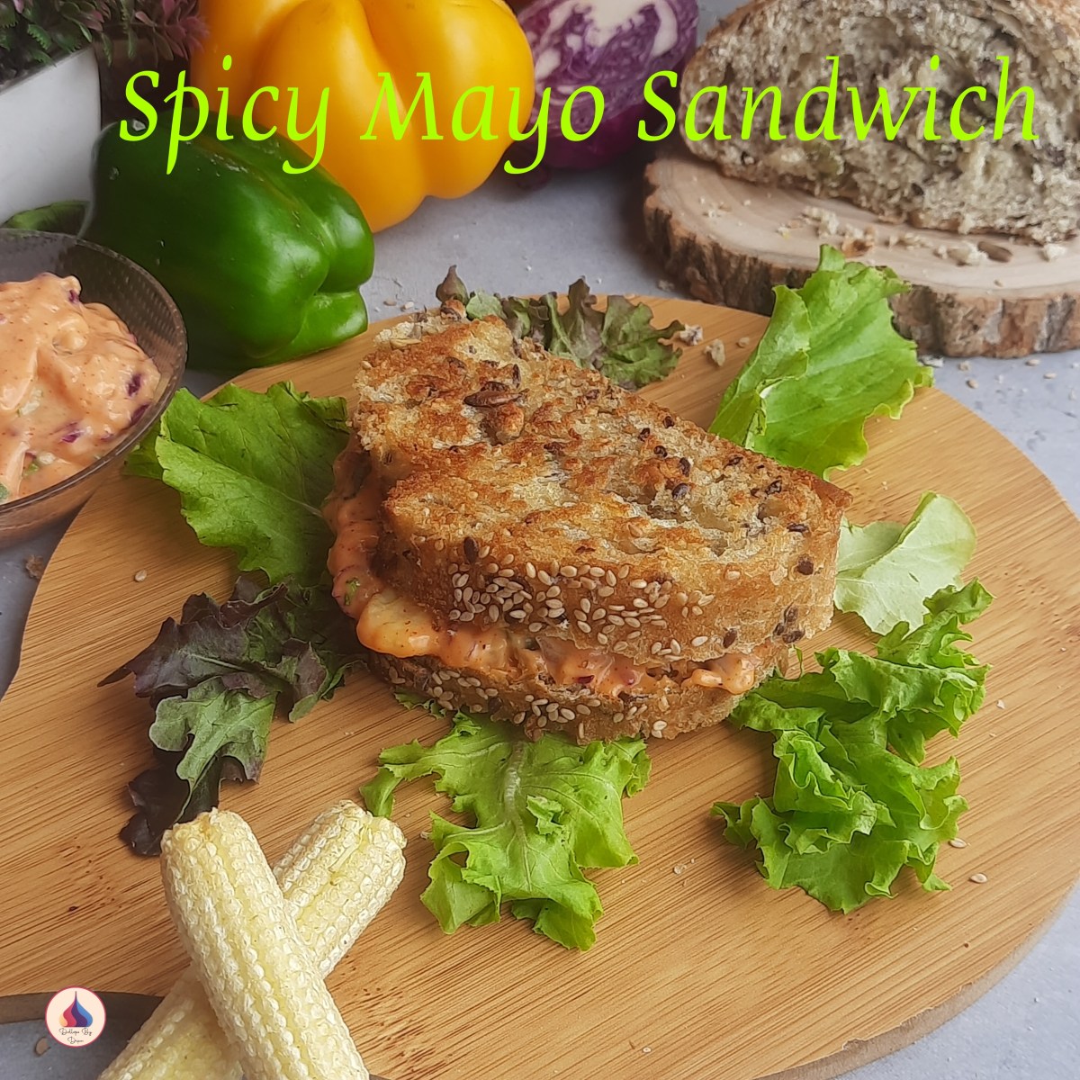 SPICY MAYO SANDWICH – DOLLOPS BY DIPA