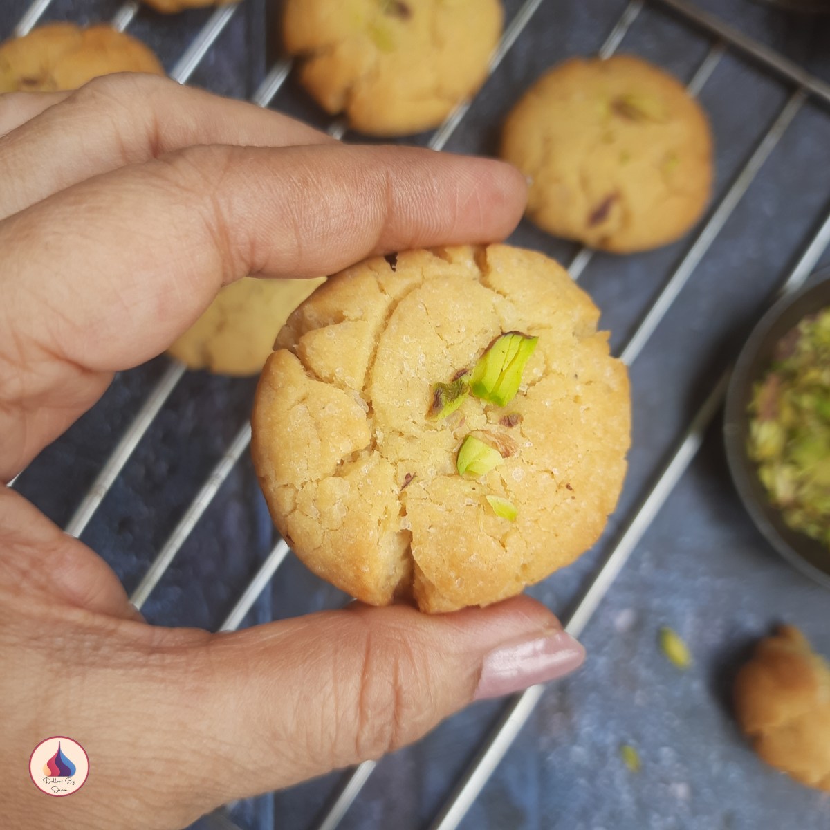GULAB JAMUN COOKIES – DOLLOPS BY DIPA