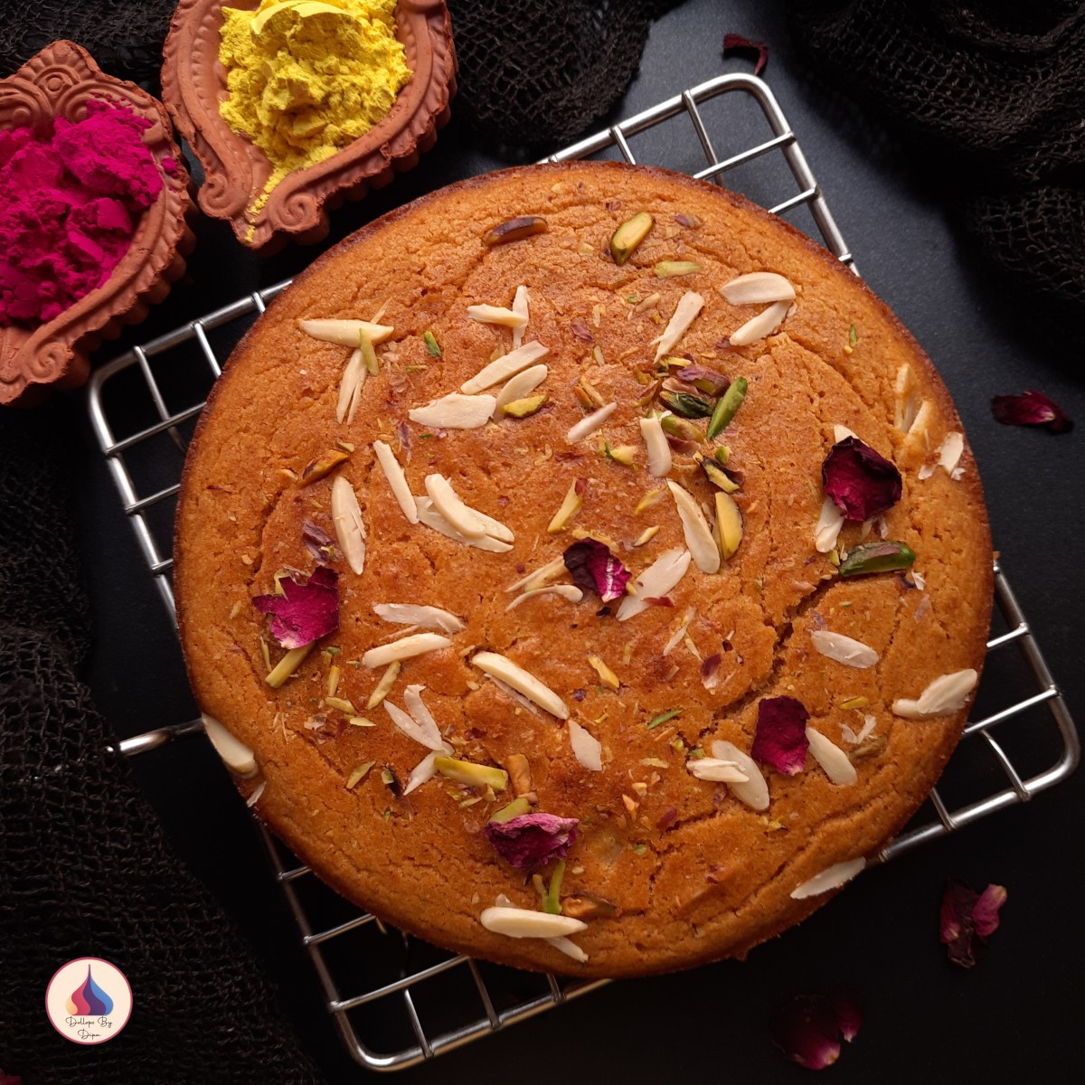 ALMOND CAKE – DOLLOPS BY DIPA