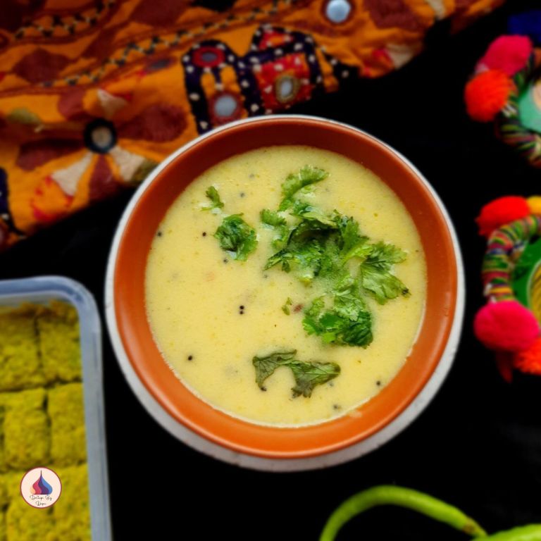 GUJARATI KADHI WITH SPECIAL MASALA PASTE (SOUTH GUJARAT SPECIAL ...